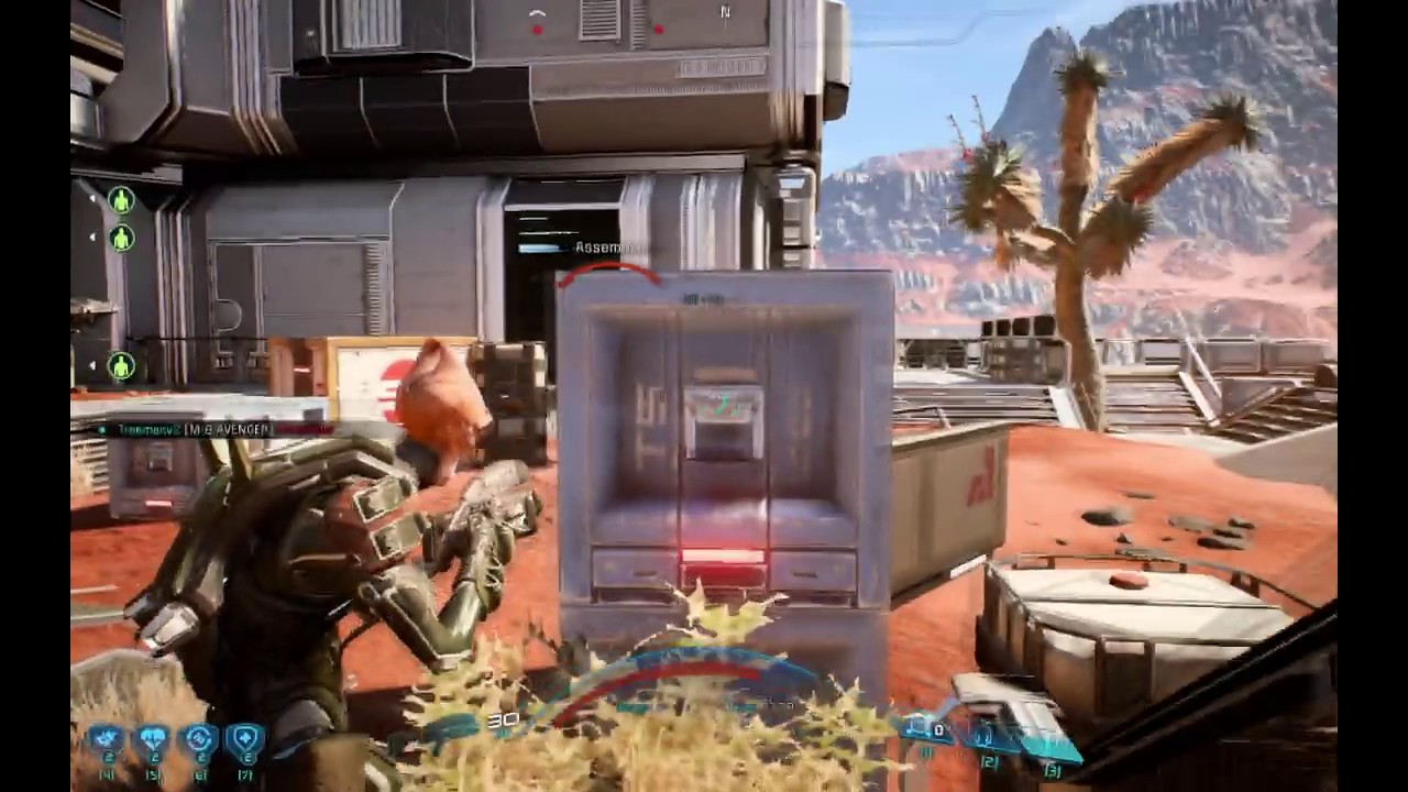 Mass Effect Andromeda Salarian Infiltrator Multiplayer Gameplay - YouTube