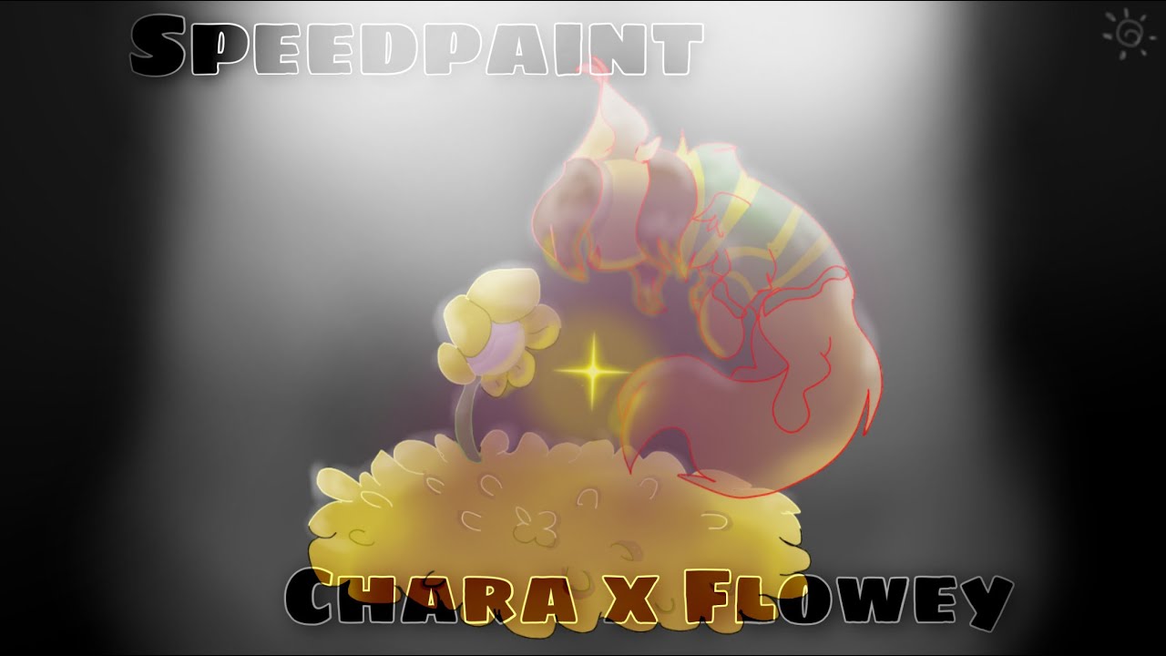 SPEEDPAINT : “Chara x Flowey” [ Undertale ] - YouTube