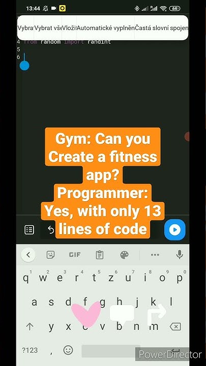 Programming a fitness app with Python 🔥🔥 - YouTube