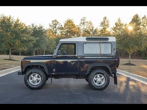 2000 Land Rover Defender 90 Td5 Turbo Diesel Caledonian Blue Beautiful ...