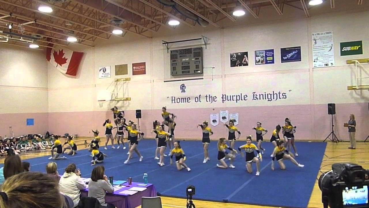 Ecole Mathieu Martin Cheer Team - 2014 - YouTube