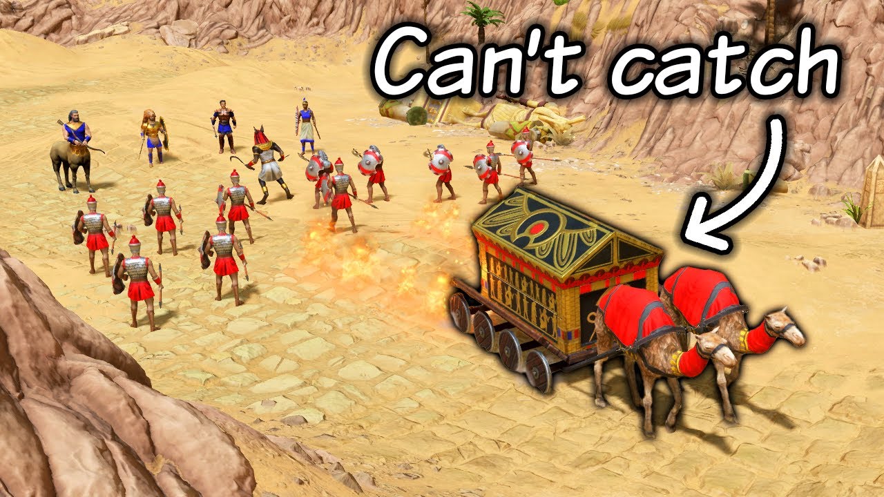 AOM Retold "Tug of War" but the Enemy Osiris Cart has 10x Speed - YouTube