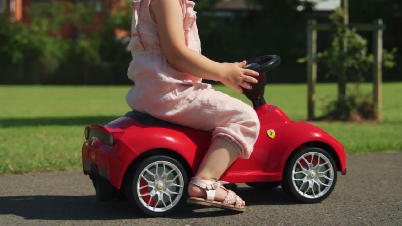 Ferrari Kids Foot to Floor Ride On Car - YouTube