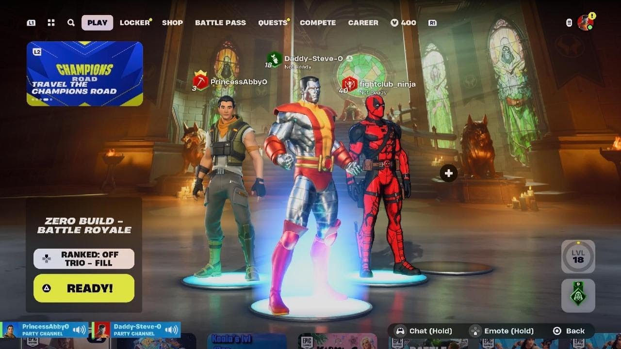 Fortnite: Battle Royal Trios with Abby & Logan Victory #2 - YouTube