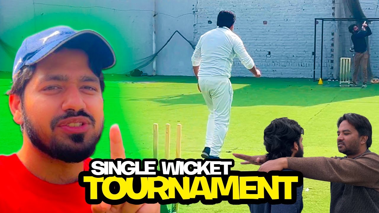 Single Wicket IndoorTournament 🏟️🏏 - YouTube