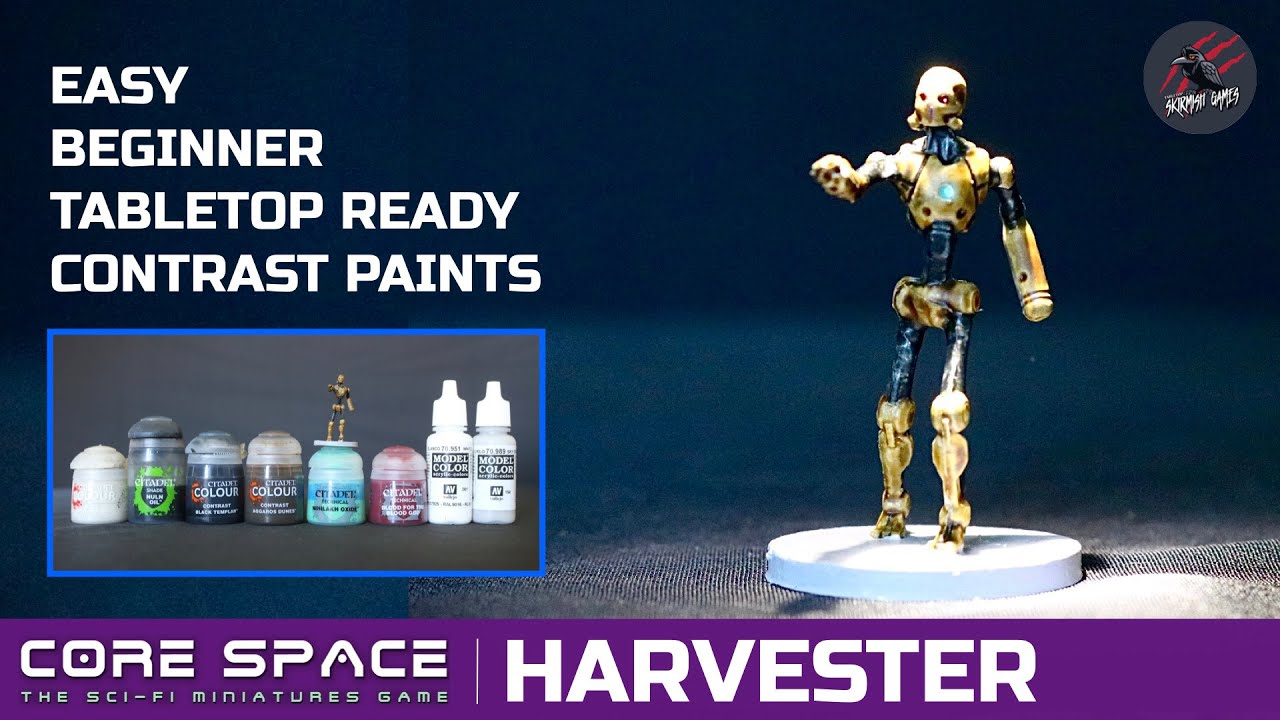 HOW TO PAINT CORE SPACE HARVESTER - With Contrast Paints - Tabletop ...