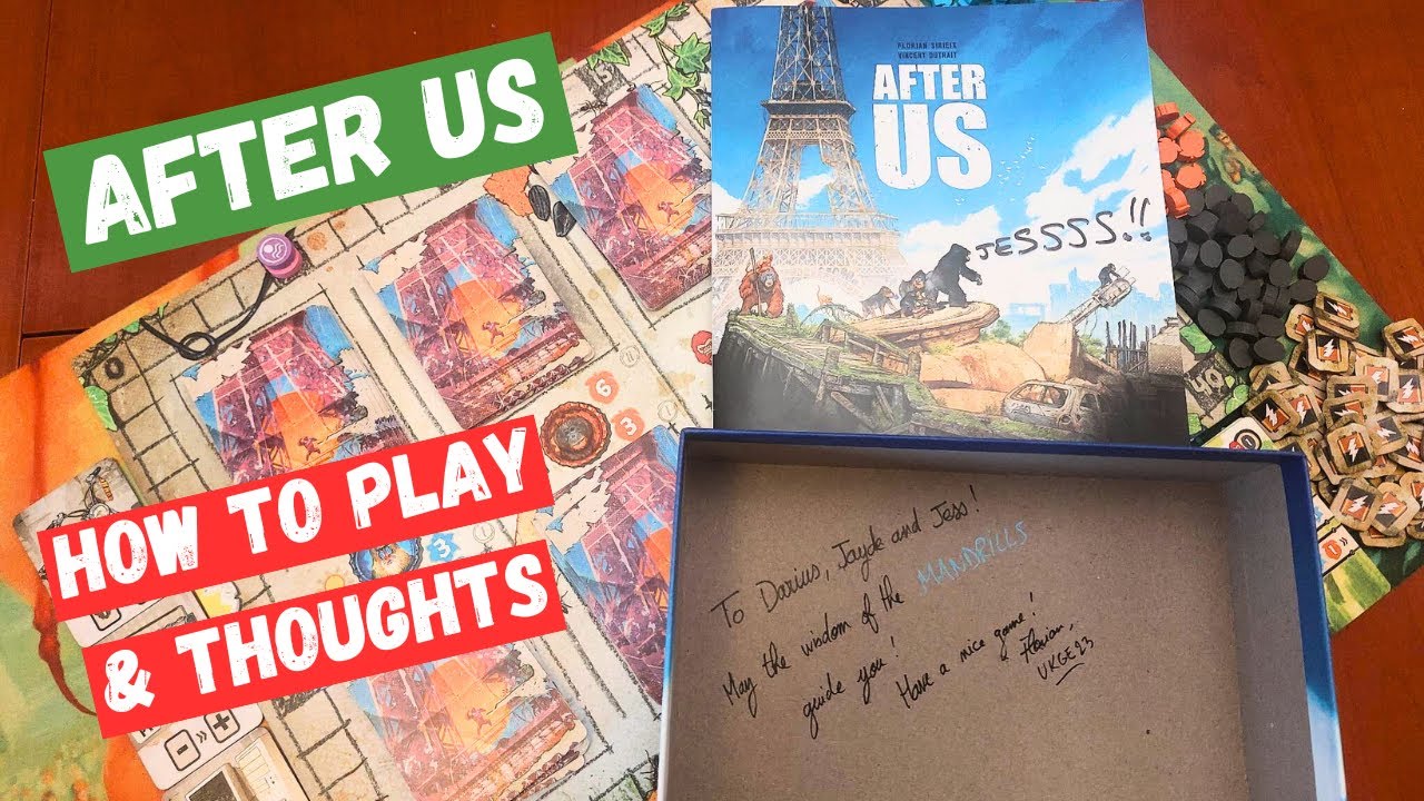 After Us: The Board Game - How To Play & Thoughts - YouTube