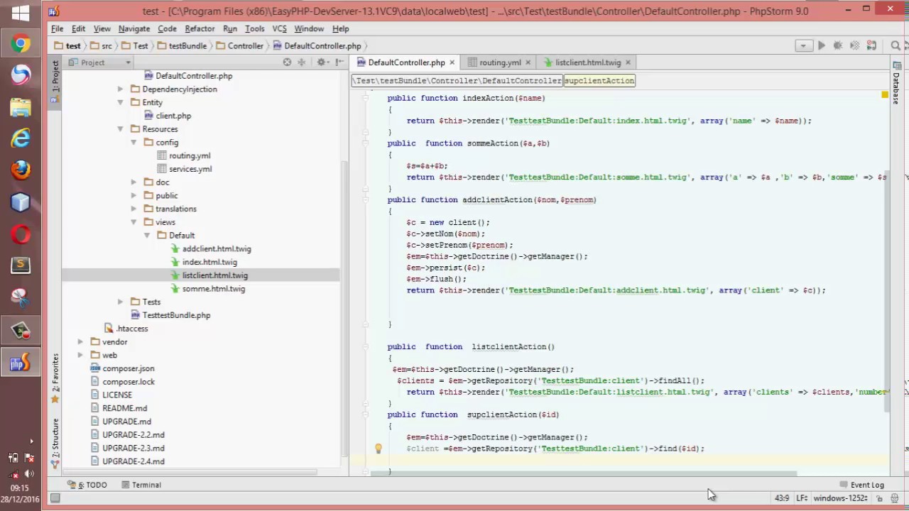 Creation Entity Symfony2 Et Insertion De Données Episode 3 Part 2 Youtube