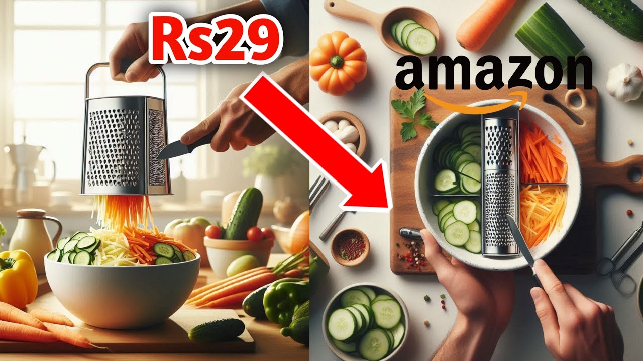 Your Kitchen with the Multifunctional Grater Bowl!"⏲️ - YouTube