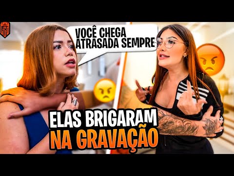 A CLARA BATEU NA ALINE?! TRETA NO MEIO DA GRAVAÇÃO