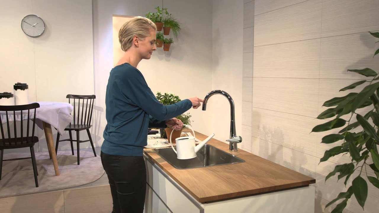 Hansgrohe Talis S 260 Single lever kitchen mixer #72810000 - YouTube