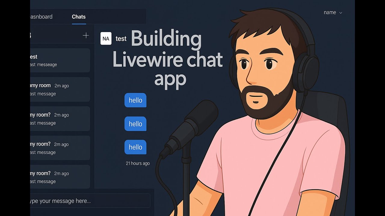 Building Laravel Livewire Chat App - YouTube