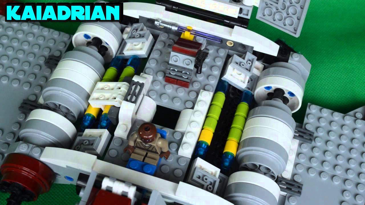 (HD) Lego Star Wars Umbau - Republic Attack Shuttle Mod Moc (German ...