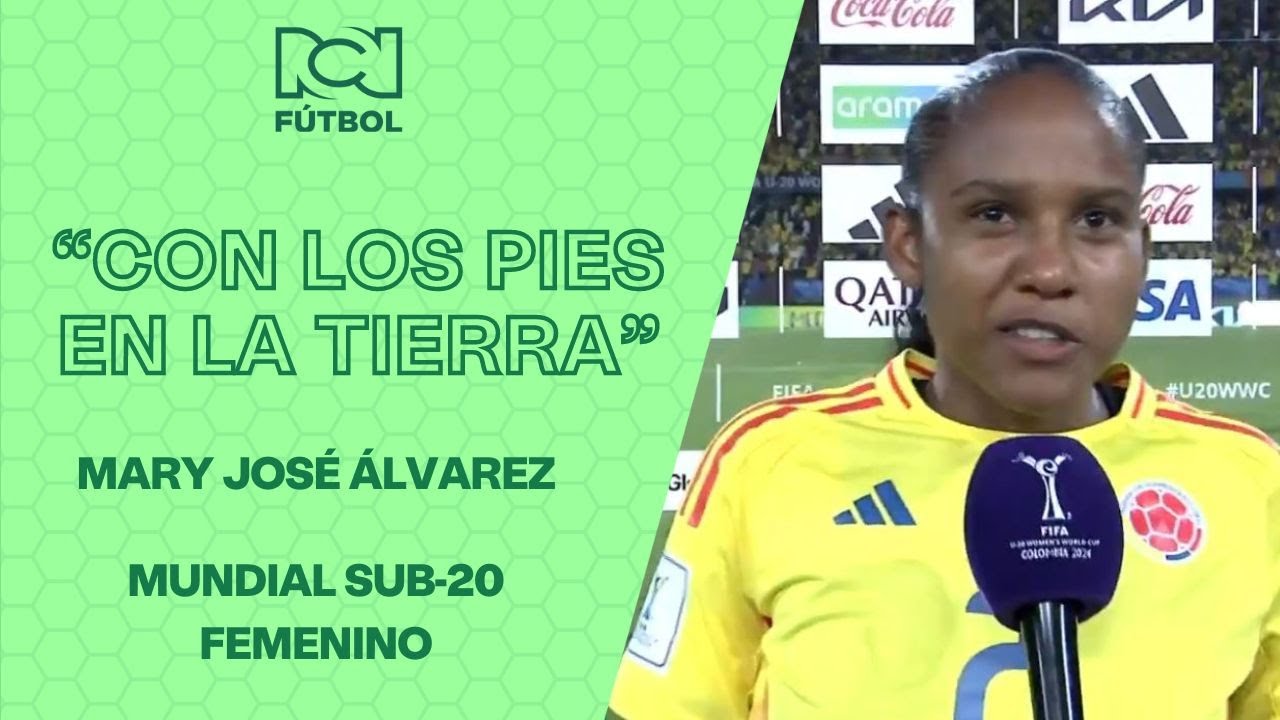 Esto dijo Mary Álvarez tras darle el triunfo a Colombia ante México | Mundial Sub 20 Femenino ...