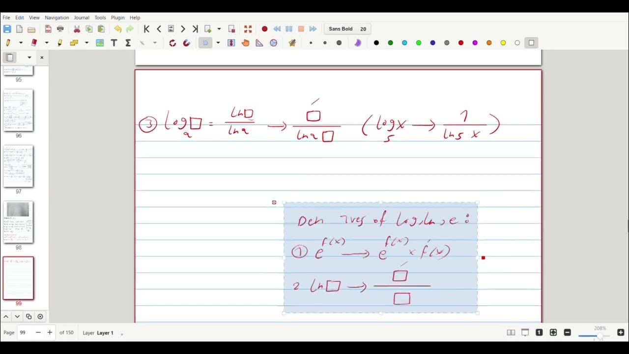 Derivatives of exponential and logarithmic functions Homework - YouTube