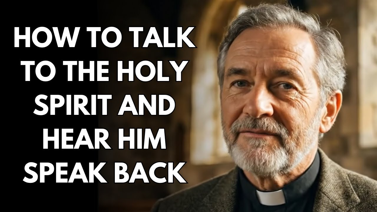 How to Talk to the Holy Spirit and Hear Him Speak Back - YouTube