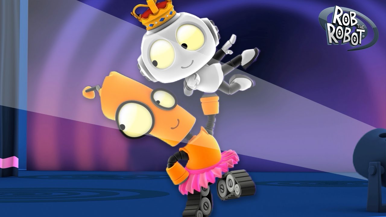 Ballet Lessons | Rob The Robot | Preschool Learning - YouTube