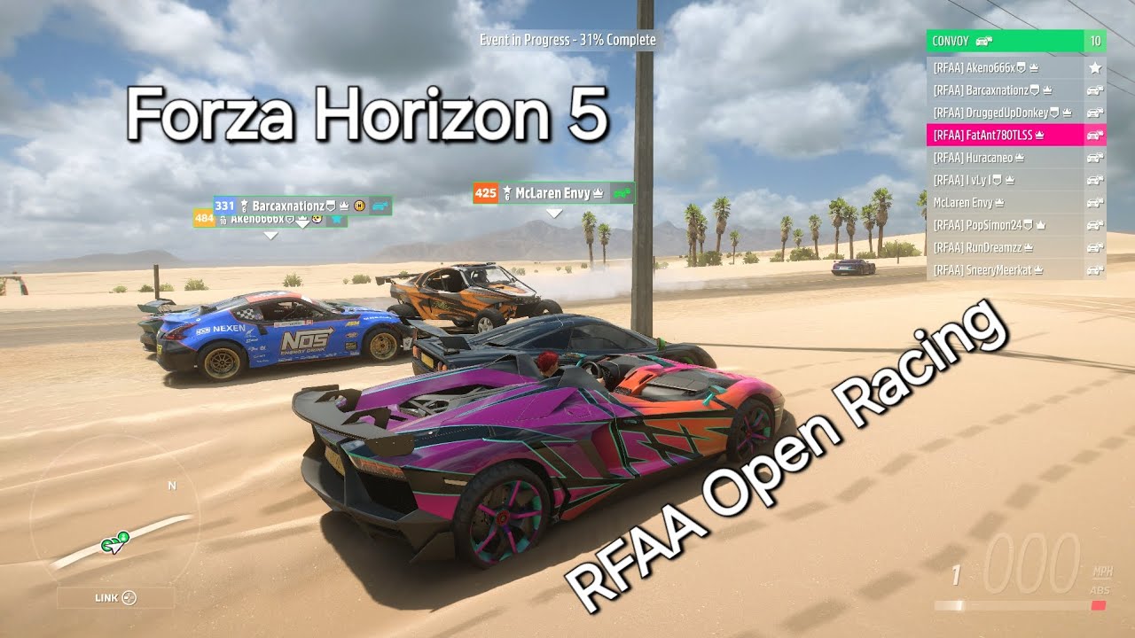 Forza Horizon 5: Open Racing w/ RFAA Club Bois - YouTube