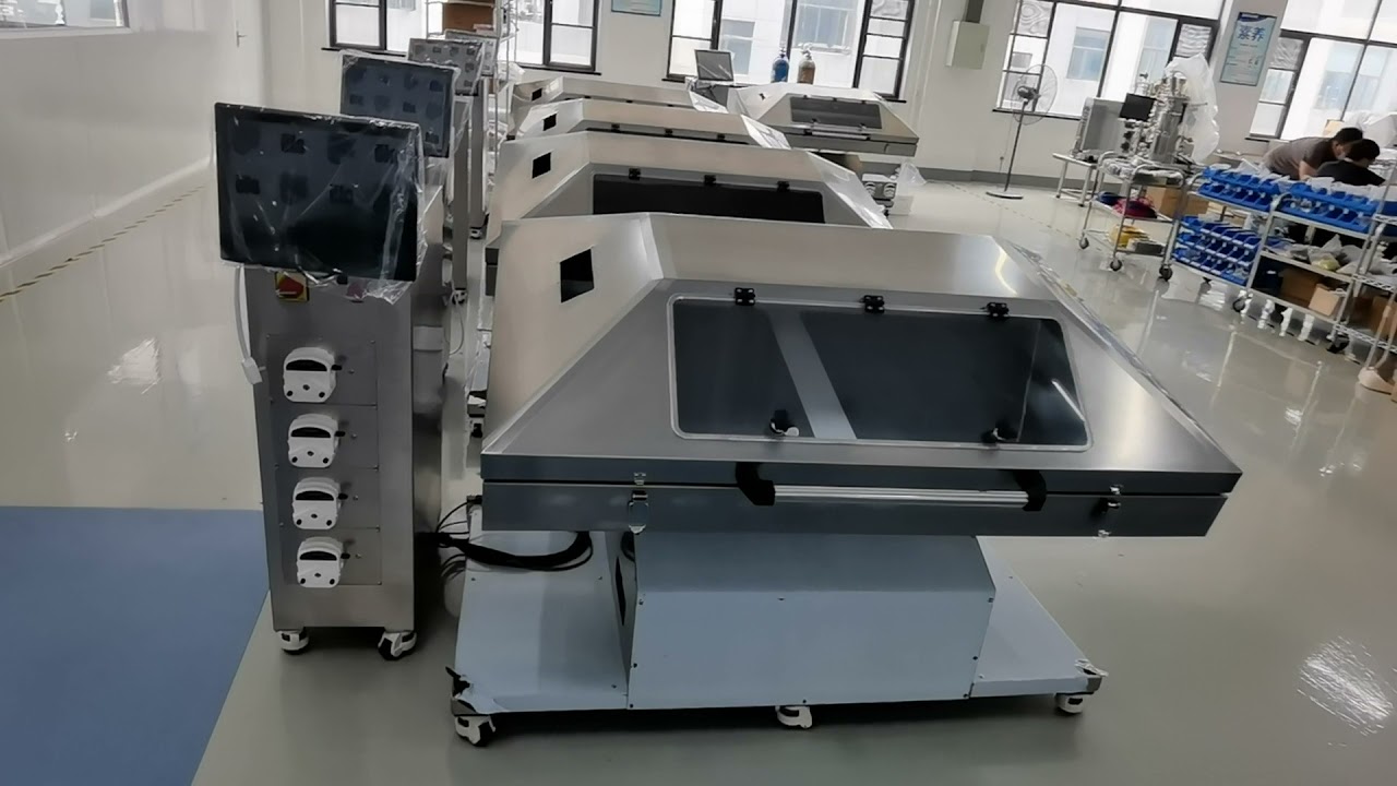 rocker bioreactor 2-200L - YouTube