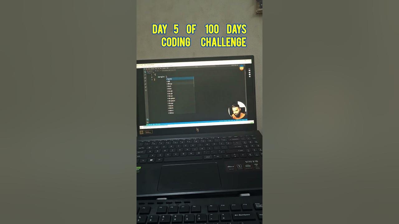 Day 5 of 100 days coding challenge💪🖥 #100dayschallenge #100daysofcodingchallenge - YouTube