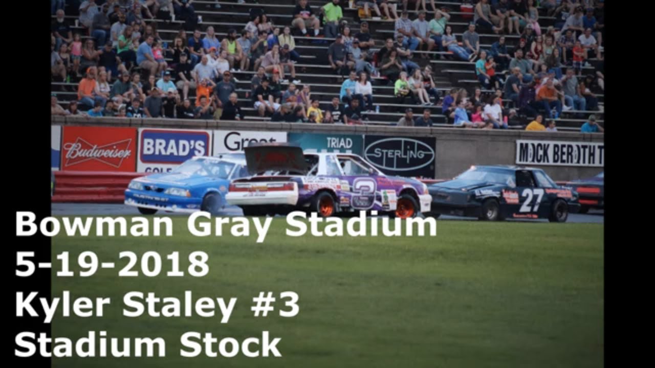 Retaliation Kyler Staley #3 Stadium Stock Bowman Gray Stadium 5-19-2018 ...