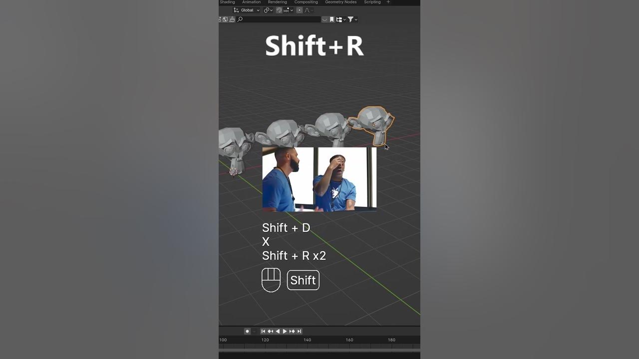 How to Repeat last action in Blender Fast! - YouTube