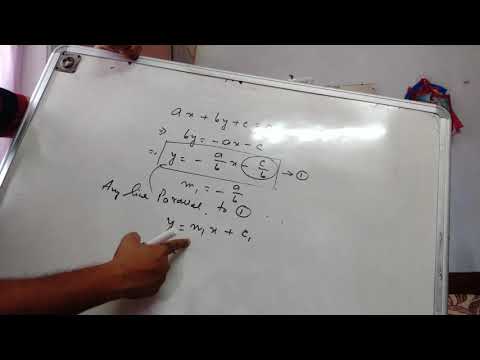 Condition of Parallel lines - YouTube