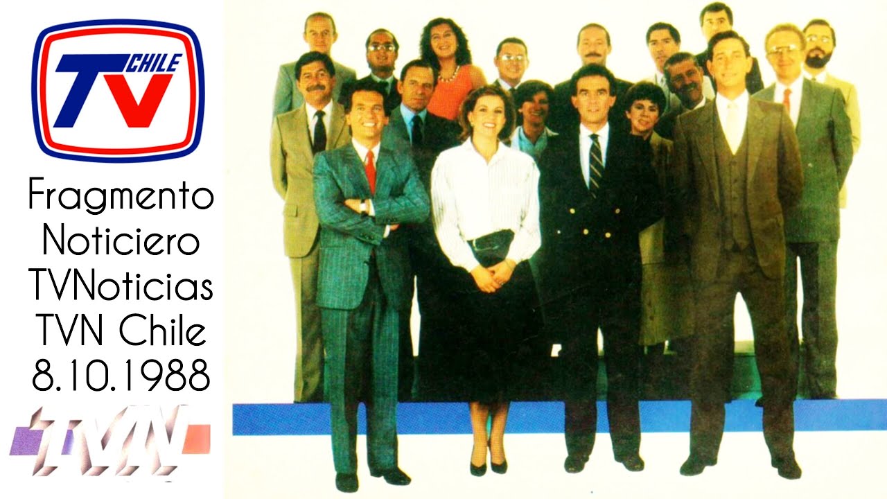 TVNoticias - 8 de octubre de 1988 / TVN Chile (Fragmento de Noticiero) - YouTube