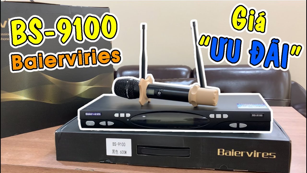 Micro Baier BS 9100 - Chất Âm Đáng Trải Nghiệm - YouTube