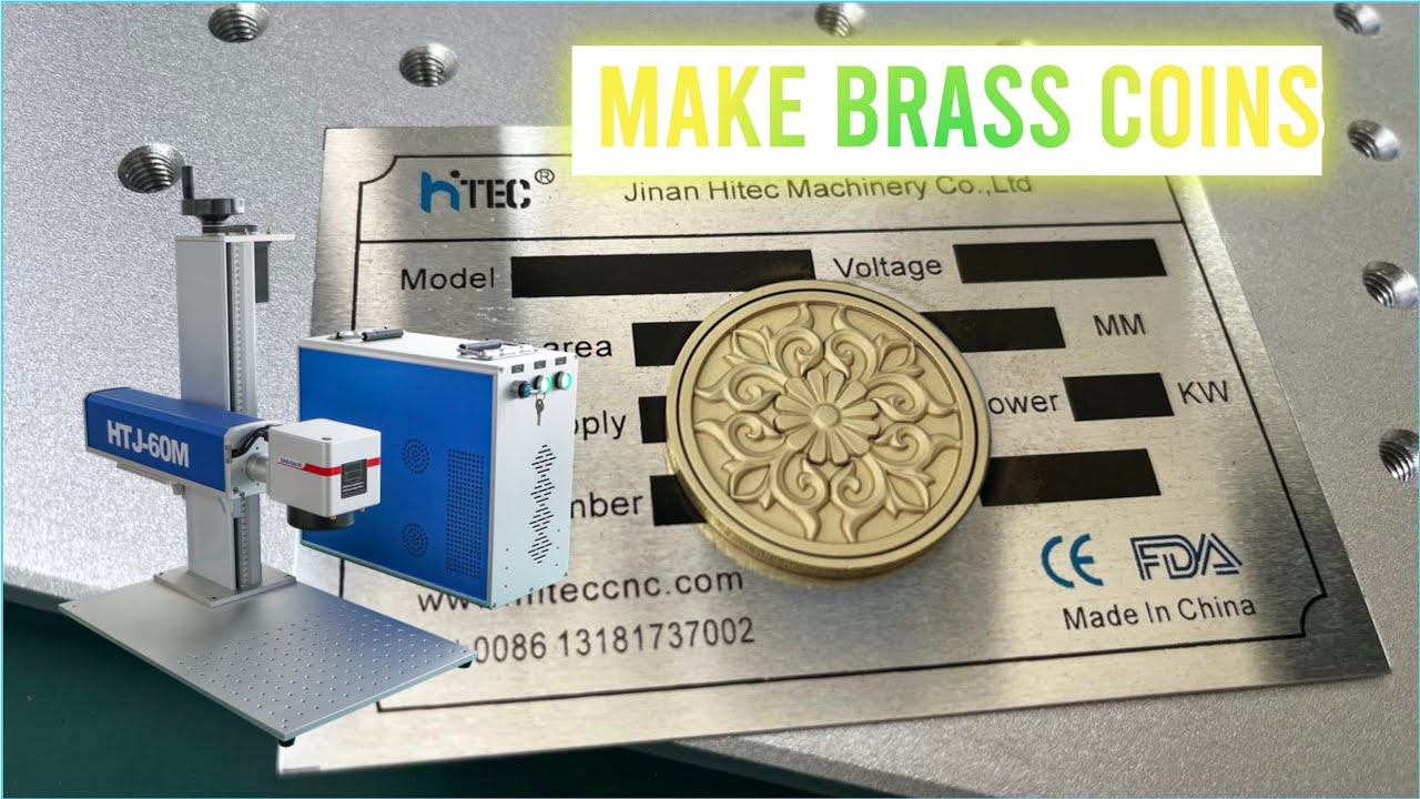 How to make a beautiful 3d coin blanks by laser - YouTube