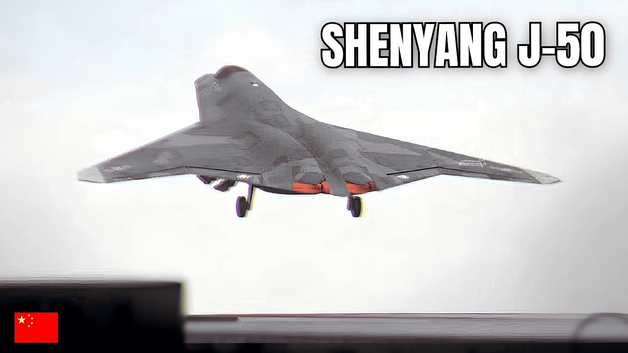 J-50: China's Sixth-Generation Stealth Jet That Shook the World - YouTube