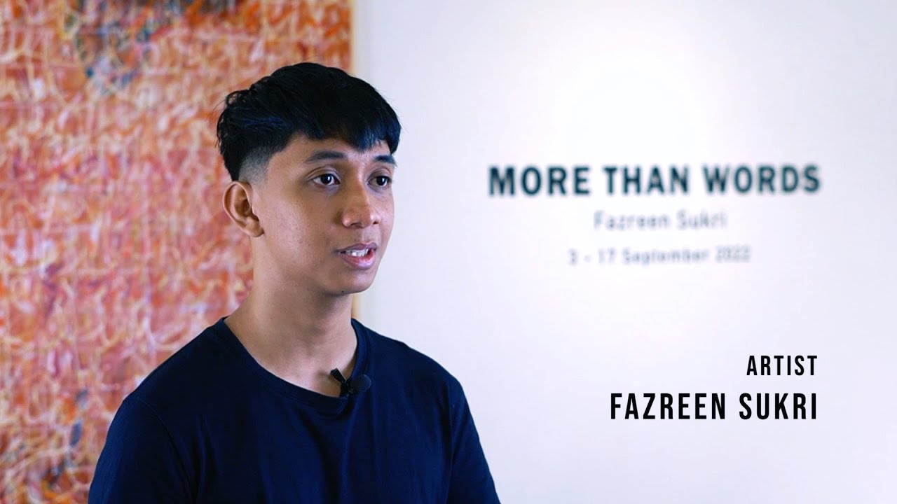 In Conversation with Fazreen Sukri | More Than Words | G13 Project Room | G13 Gallery - YouTube