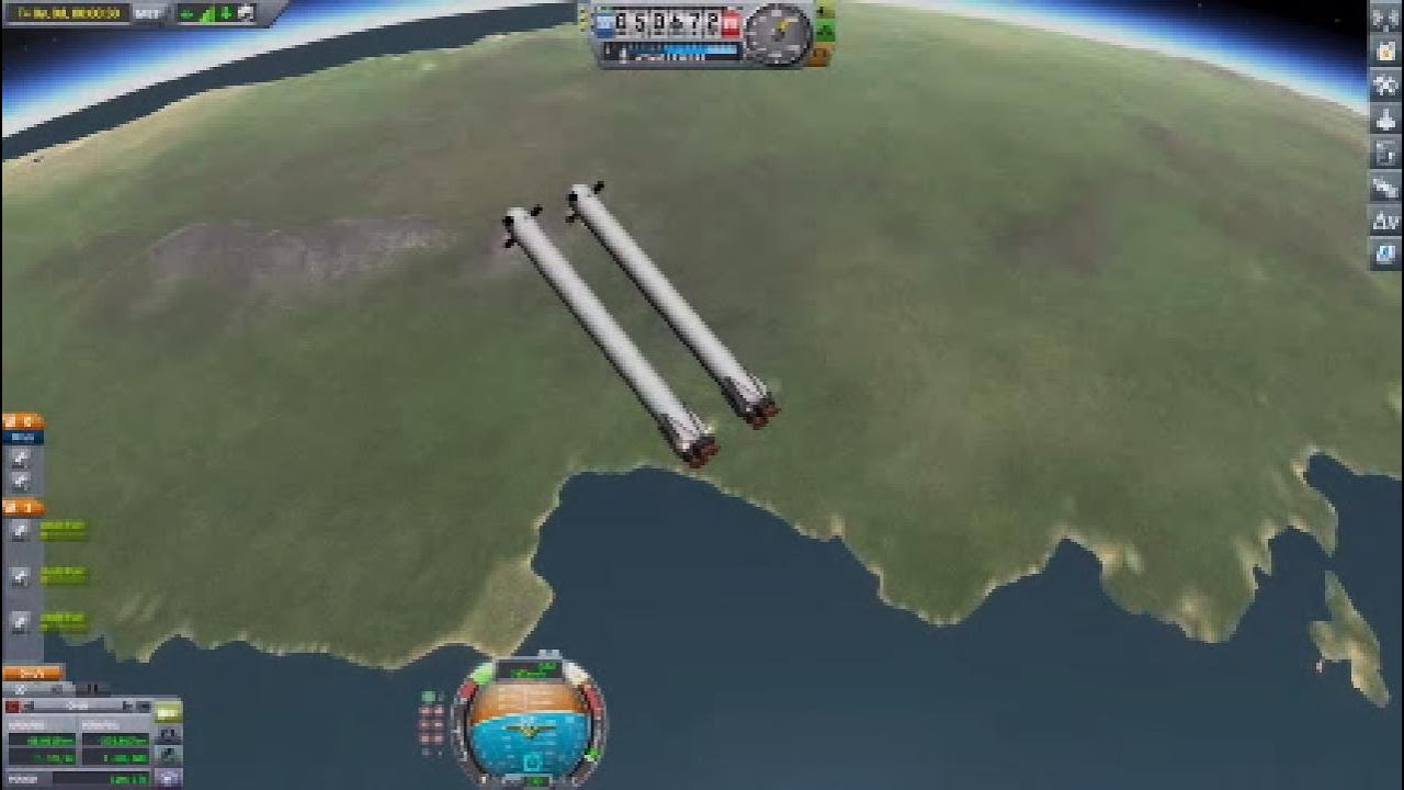 KSP - pt57 - 40t payload with Falcon heavy - YouTube