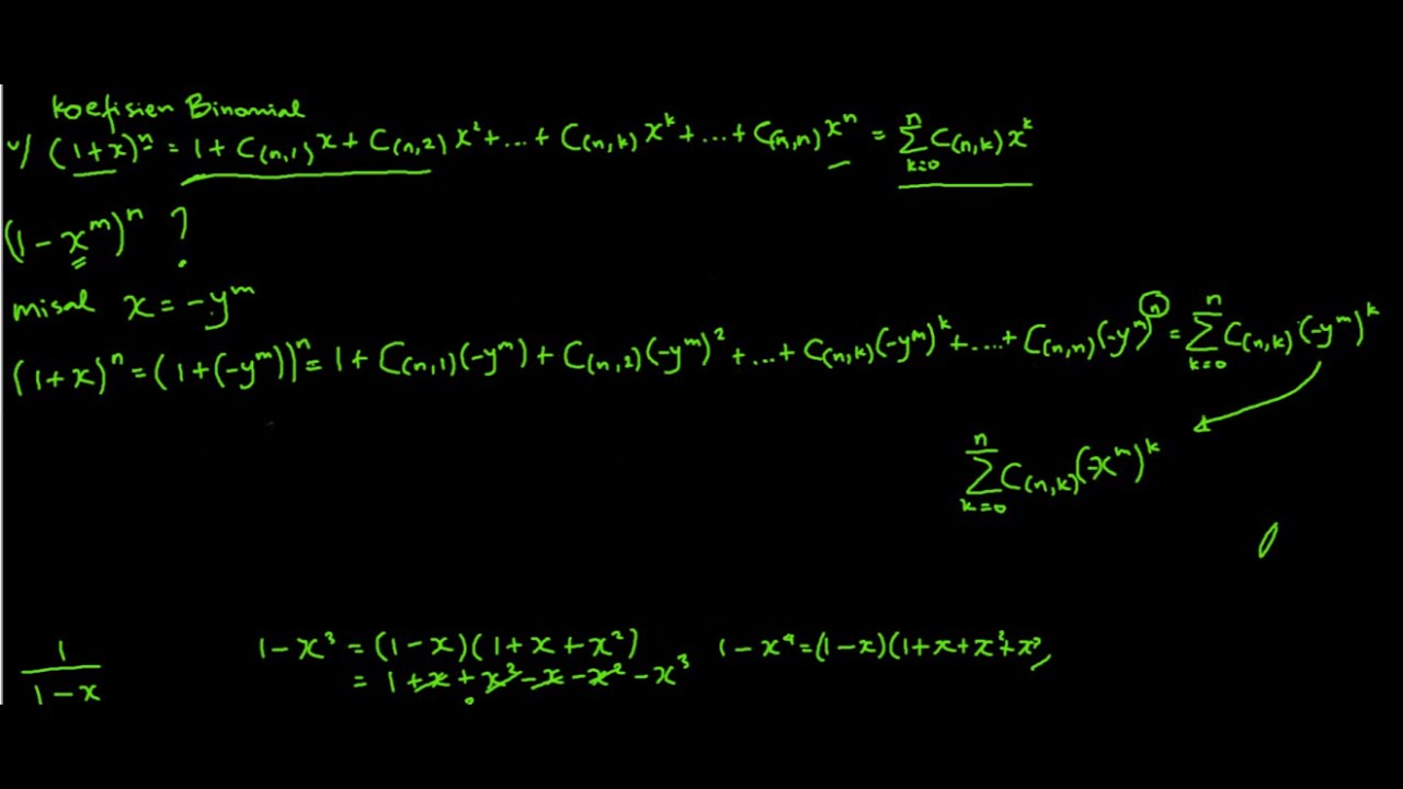 Ekspansi Deret Kuasa #2 (Matematika Diskrit) - YouTube