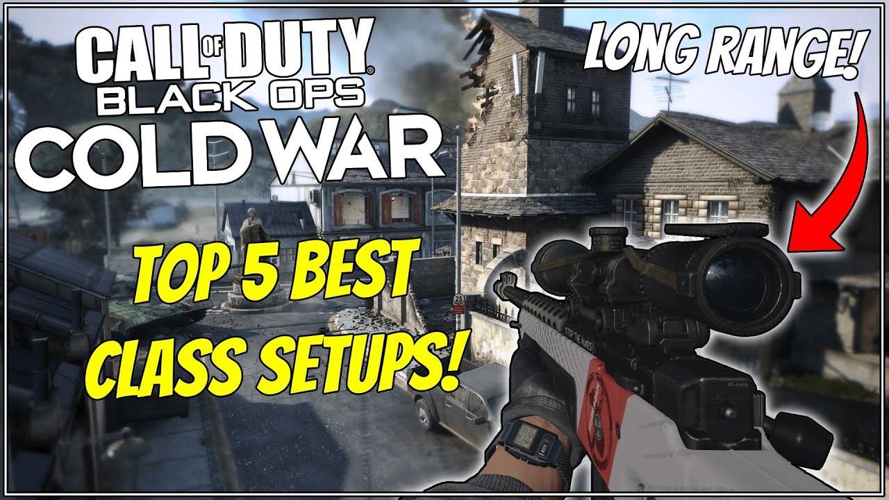 TOP 5 BEST LONG RANGE CLASS SETUPS IN COLD WAR SEASON 4! LW3 Tundra ...