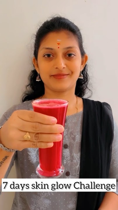 7 Days Skin Glow Challenge | Day 1 #shorts #skincare #skinglow #healthydrink #detoxjuice #drinks ...