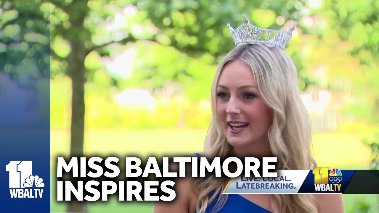 Miss Baltimore inspires women while wearing several hats - YouTube
