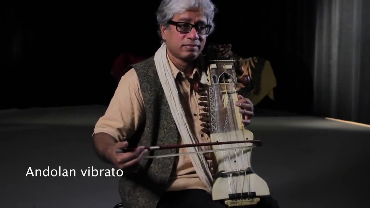 Dhruba Ghosh demonstrates the sarangi - YouTube