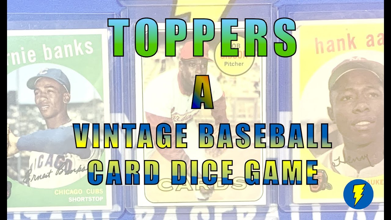 Toppers - Vintage Baseball Card Edition Gameplay - YouTube