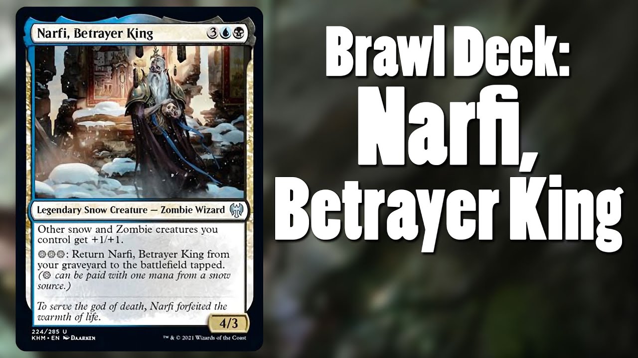 New Kaldheim Brawl Deck: Narfi, Betrayer King | MtG Arena Deck Tech ...