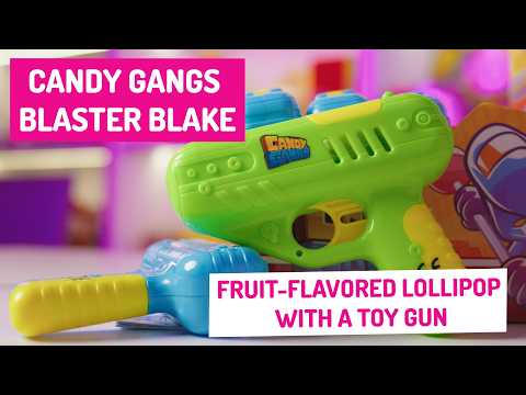 Candy Gangs Blaster Blake – toy gun with shooting lollipop!