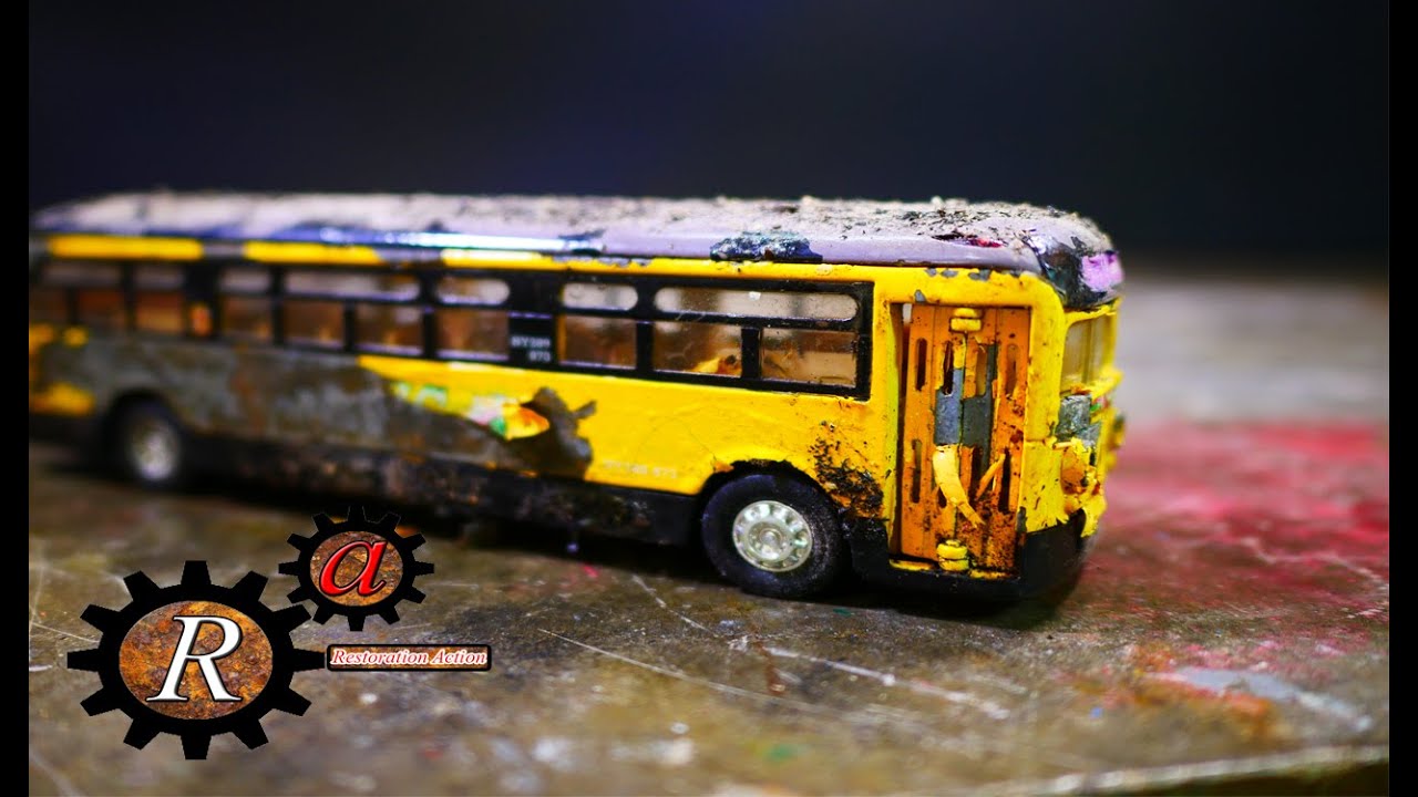 Wow amazing School Bus Restoration and Customize Car restoration - YouTube