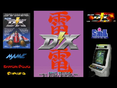 Raiden DX (UK) - Arcade - 1 Loop Clear - (Mision Charlie) - 1CC - YouTube