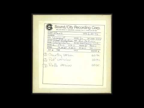 REUBEN BELL - “Stan’s The Record Man” R&B version (June 21, 1972) - YouTube