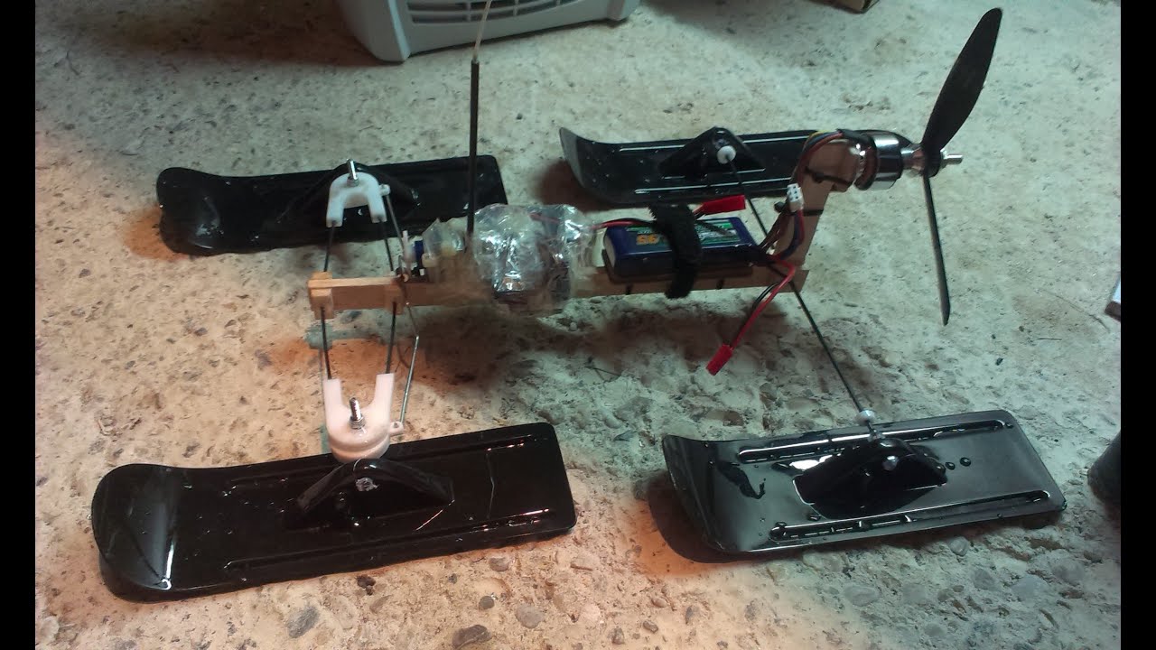 RC Ski Sled - YouTube