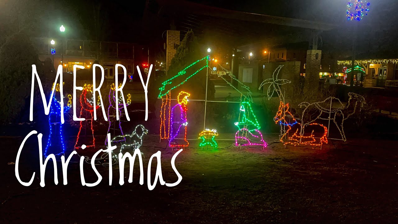 An Unexpected Christmas Light Display in Elkins WV (And one extra clip ...