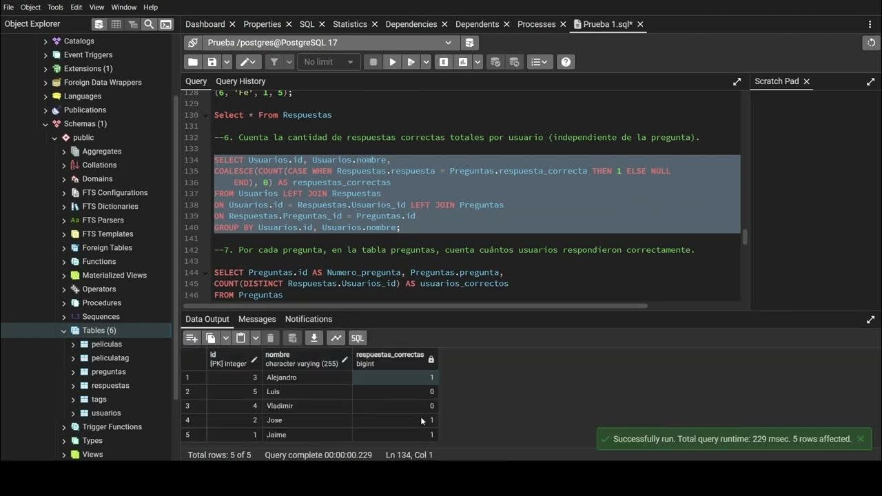 Prueba SQL Joaquín Orellana - YouTube