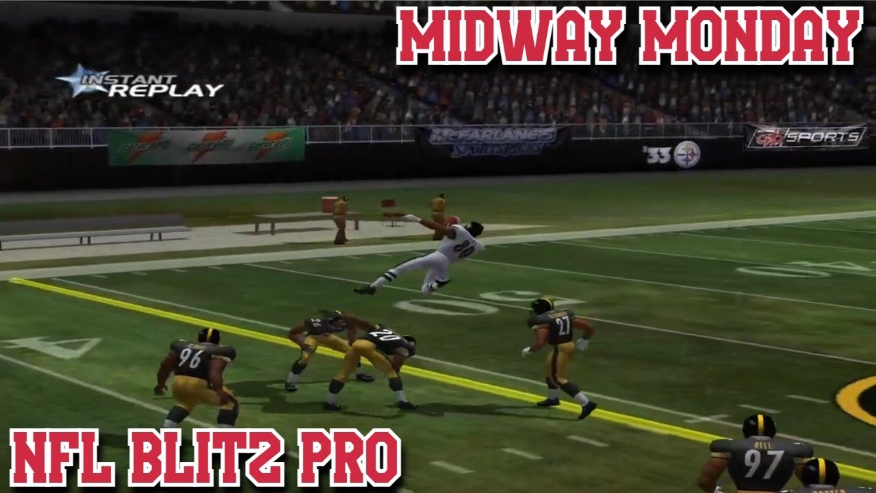 Ravens at Steelers - Week 1 | Midway Monday | NFL Blitz Pro (GameCube) - YouTube