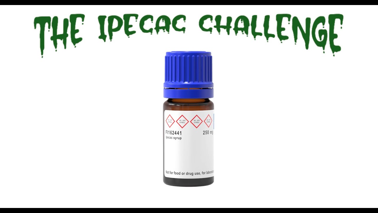 Hatter's ipecac challenge - YouTube