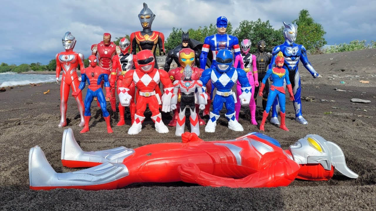 POWER RANGERS DAN ULTRAMAN MENGGALI KUBURAN ULTRAMAN ZERO RAKSASA ...